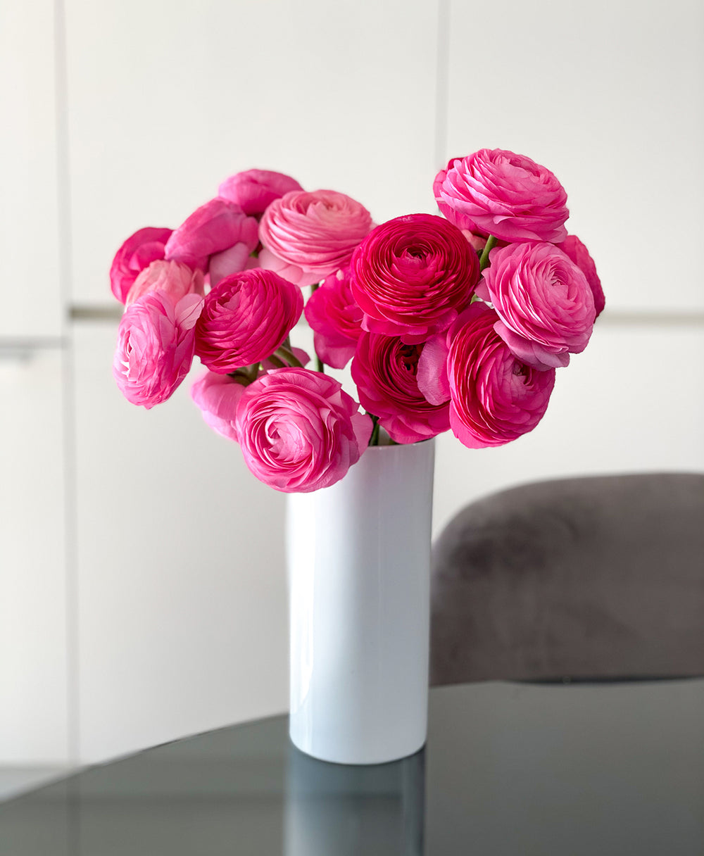 Shop Mixed Hot Pink Ranunculus (20 Stems) | Tonic Blooms